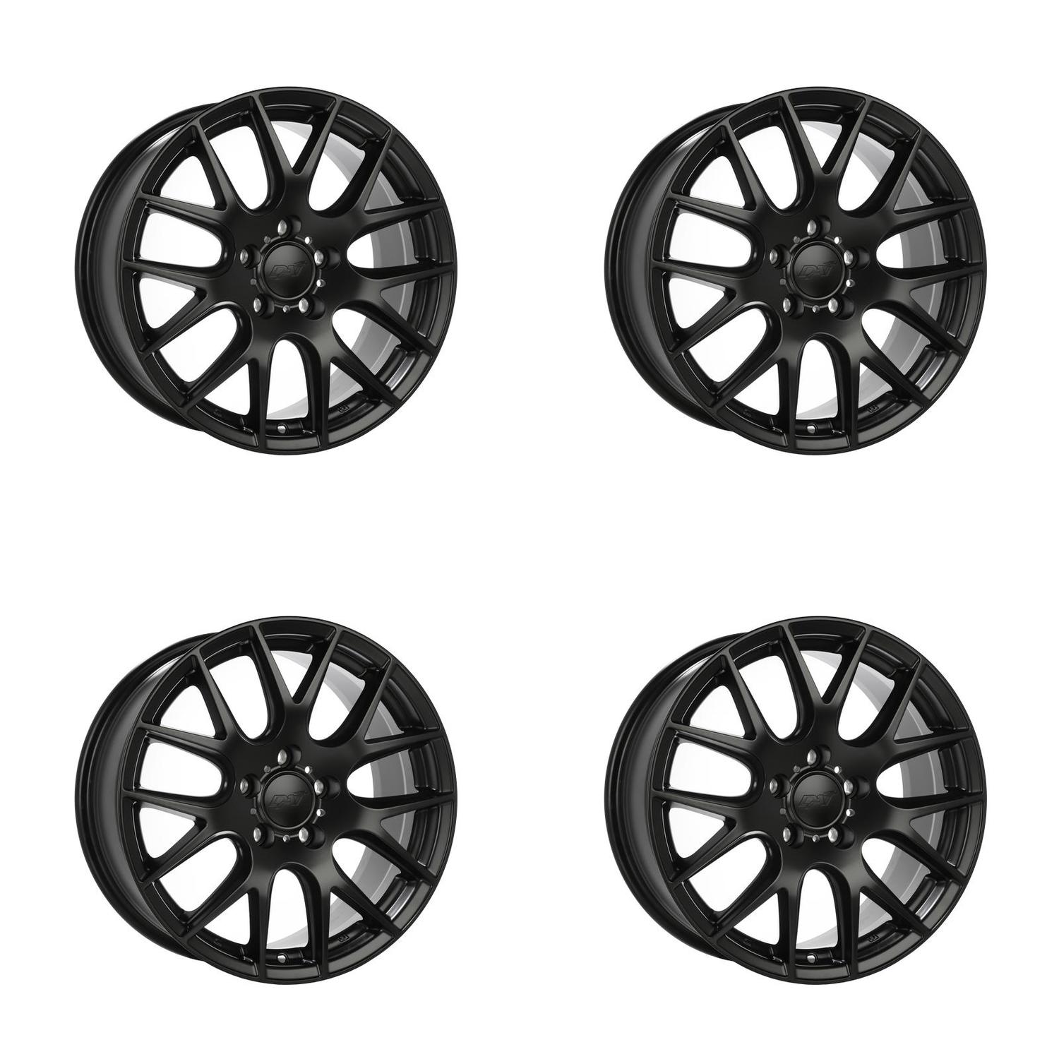Set of 4 19in Black Alloy Wheel Rims for Nissan Altima, DAM0M89 5x114.3 ...