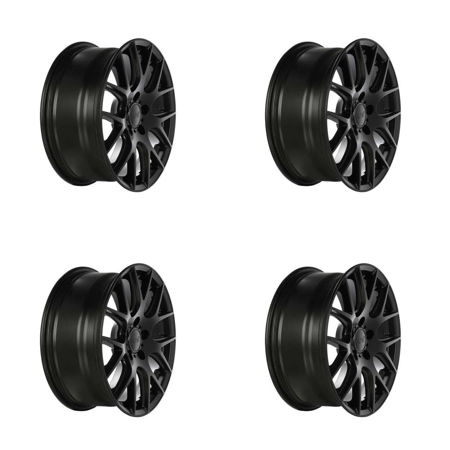 Set of 4 19in Black Alloy Wheel Rims for Nissan Altima, DAM0M89 5x114.3 ...