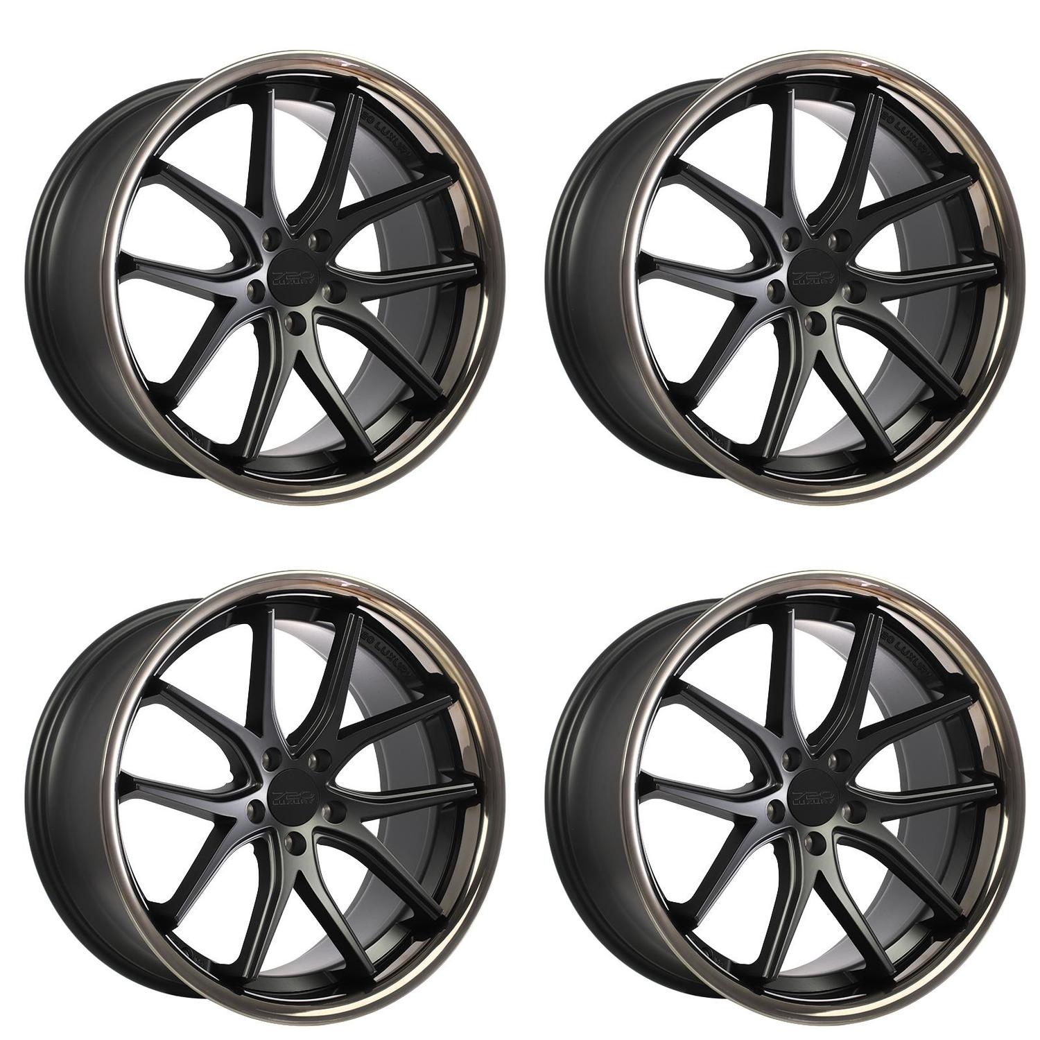 Set of 4 19in Black Alloy Wheel Rims for Audi RS5, LXL9J05 5x112 5Lug ...