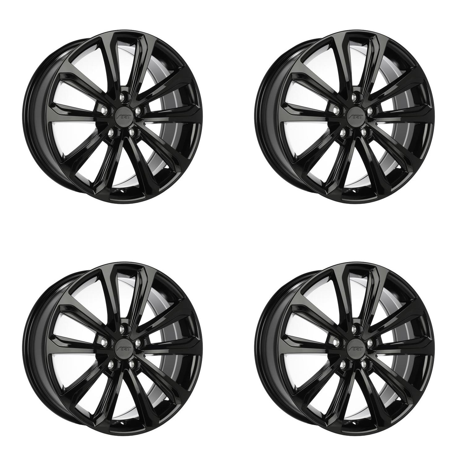 Set of 4 Black 18in OEM Replica Wheel Rims for Toyota Camry, OEZ343Y ...